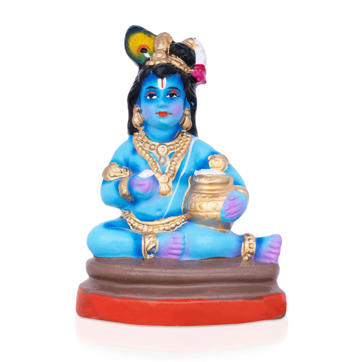 Giri - Crawling Krishna Kolu Dolls | krishna clay idol | Clay Dolls