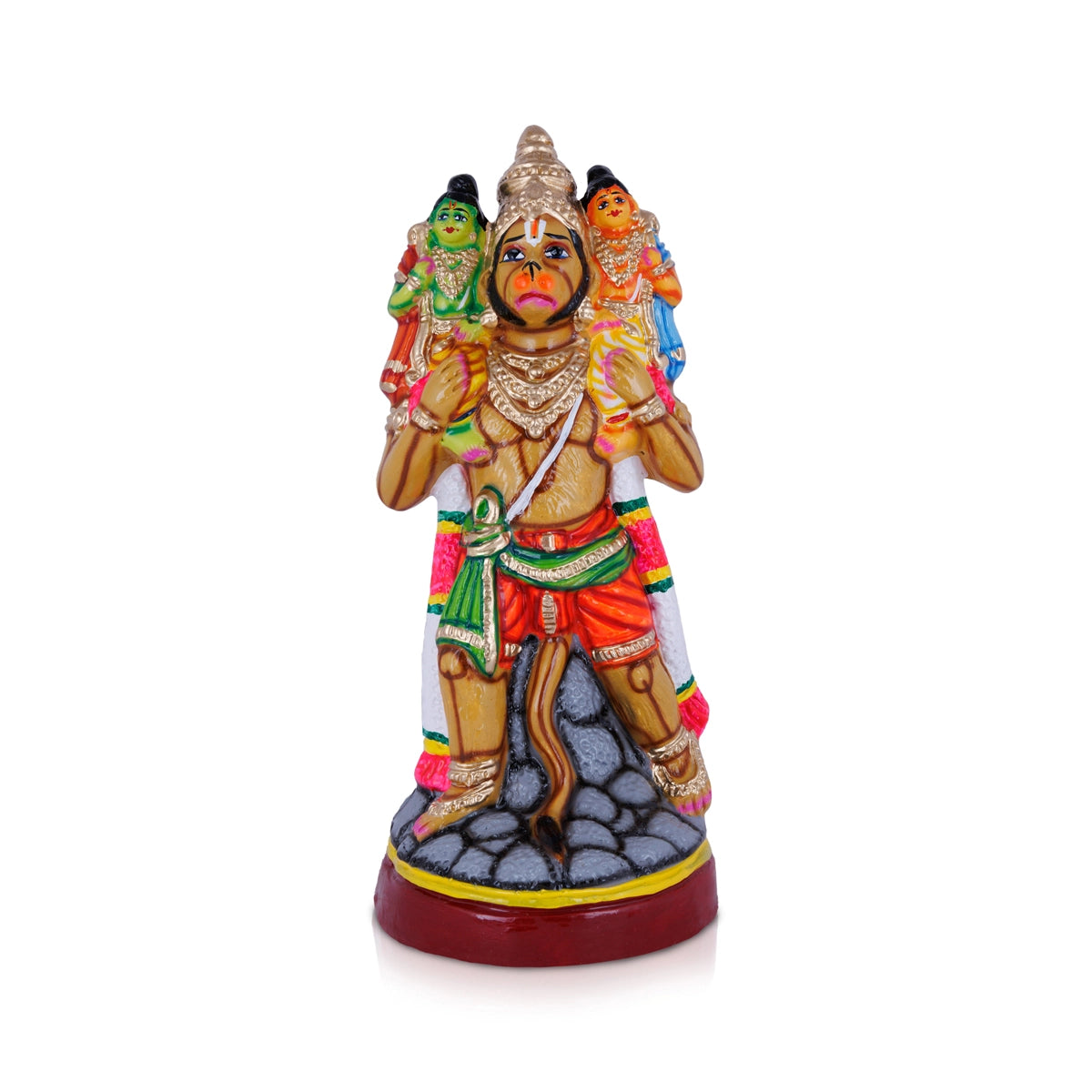 Giri - Hanuman Carrying Ram Lakshman Statue | Buy Puja Idols ...