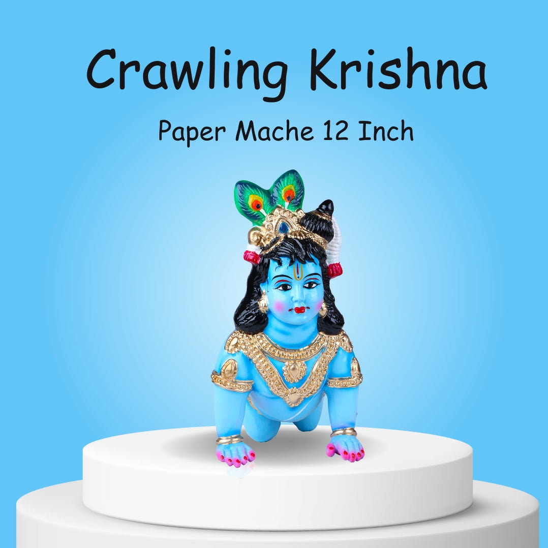 Giri - Crawling Krishna Idol | Krishna Statue | Golu Dolls