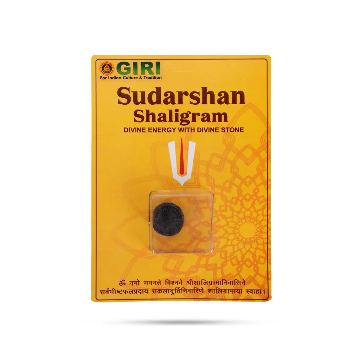 Hindu Stone Sculpture | Sudarshan Shaligrama Murti | Stone God Statue