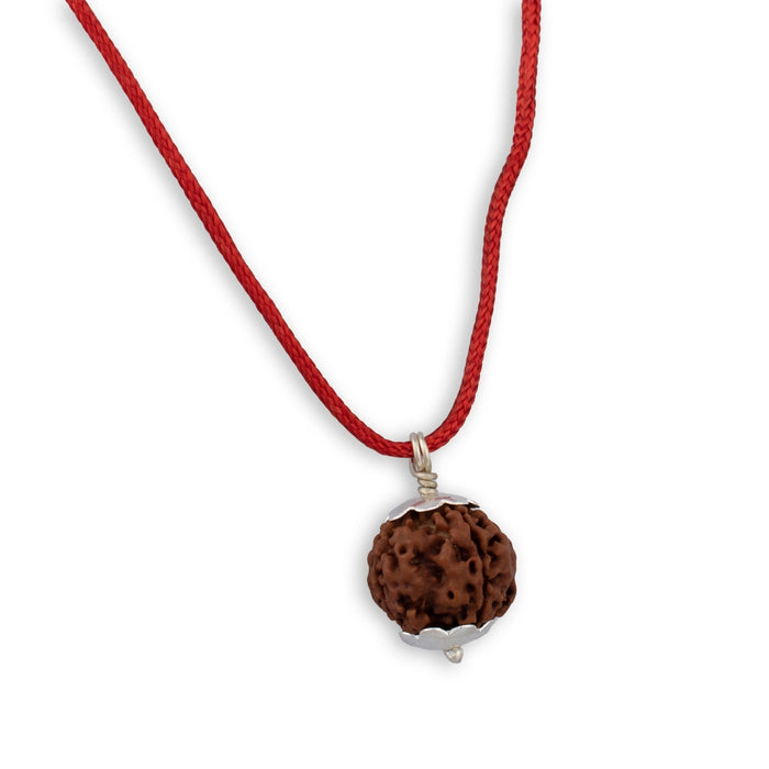 4 Face Rudraksha Bead Pendant | Nepali Rudraksha Bead/ White Cup Rudra ...