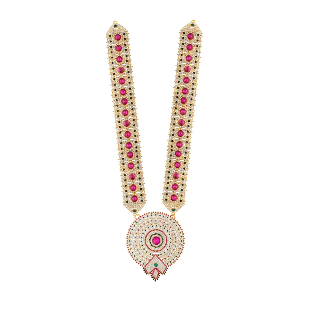 Giri - Haram Designs | Stone Haram Set | God Jewellery