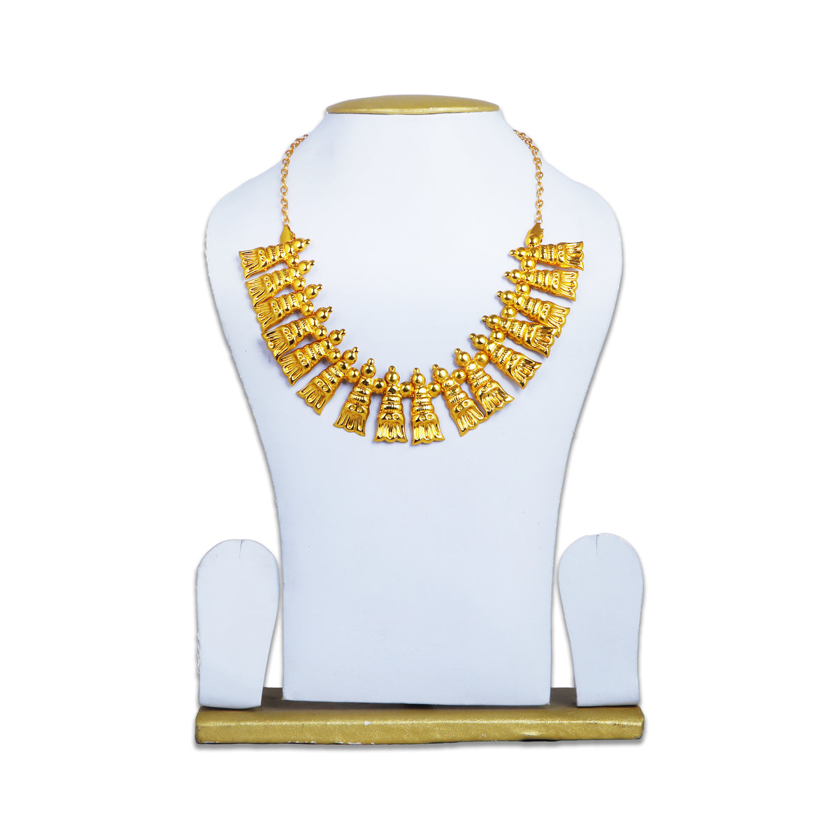 Giri - Shenbaga Poo Haram | Stone Necklace | Deity Jewellery