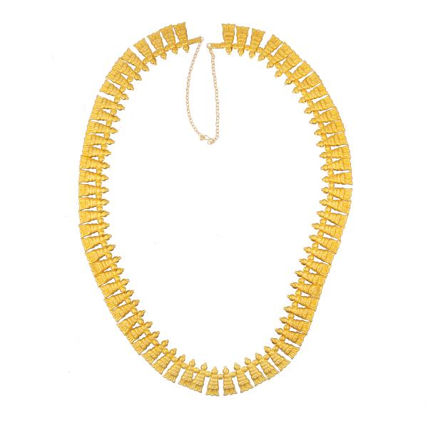 Giri - Shenbaga Poo Haram | Stone Necklace | Deity Jewellery