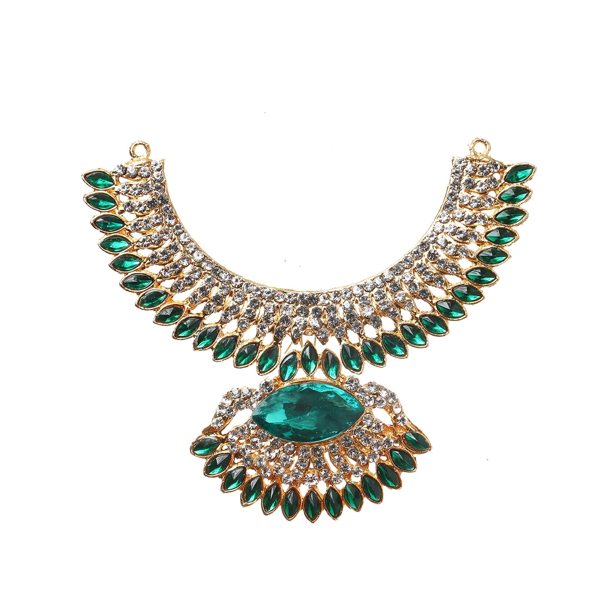 Giri - Haram Necklace | Stone Haram Set | Deity Jewellery