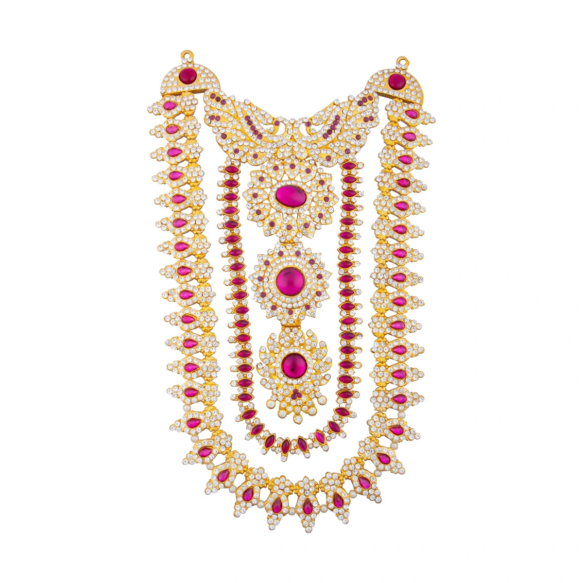 Giri - Stone Kabai Haram | Deity Jewellery | Stone Haram