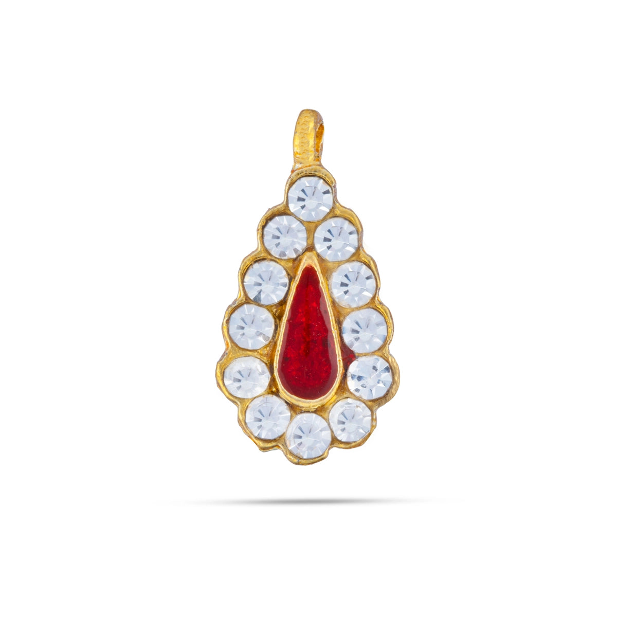 Giri - Stone Dollar | Tilak Locket Pendant | Gold Plated Pendant