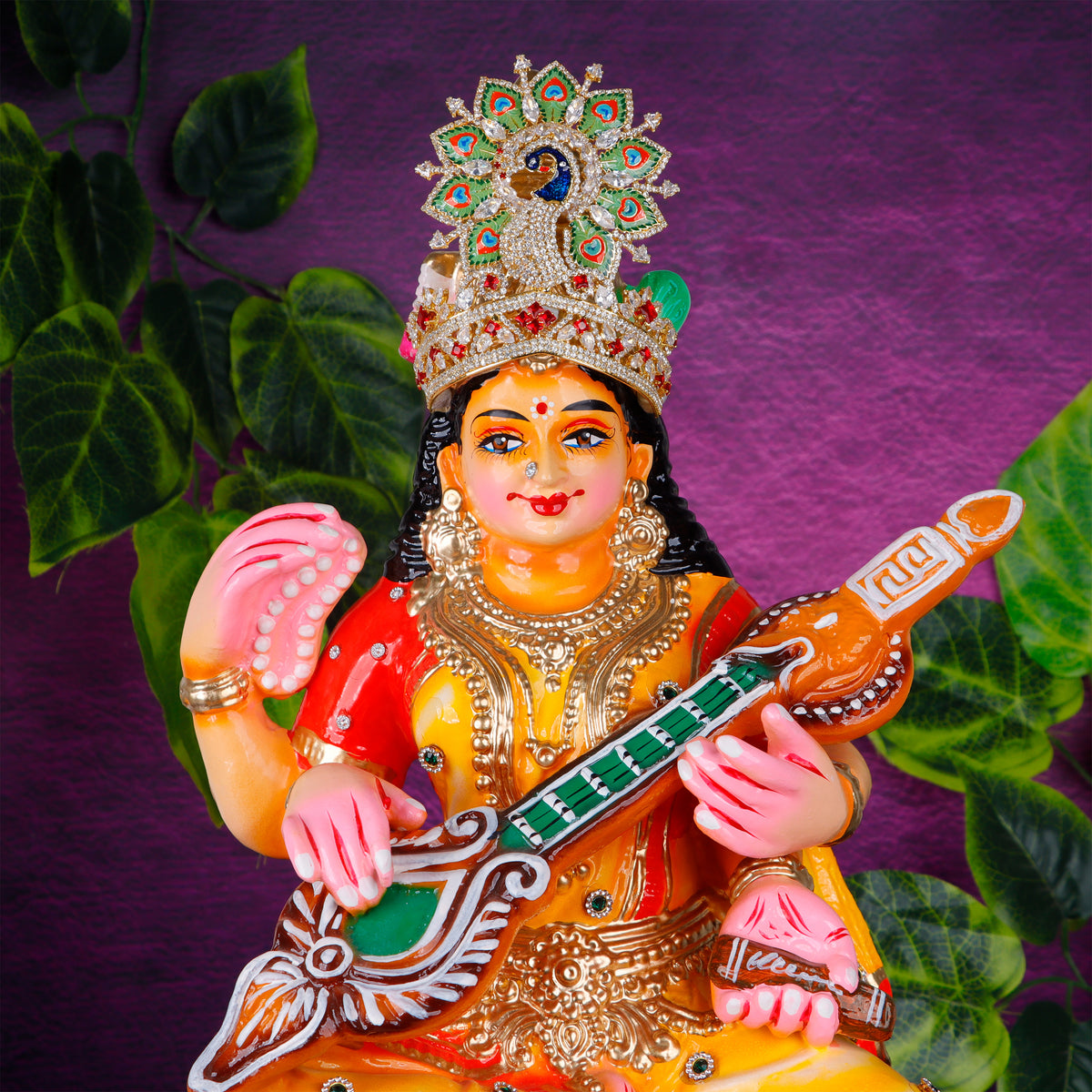 Giri - Stone Kireedam | Hindu Gods Crown | Mukut For God — Giri Trading ...