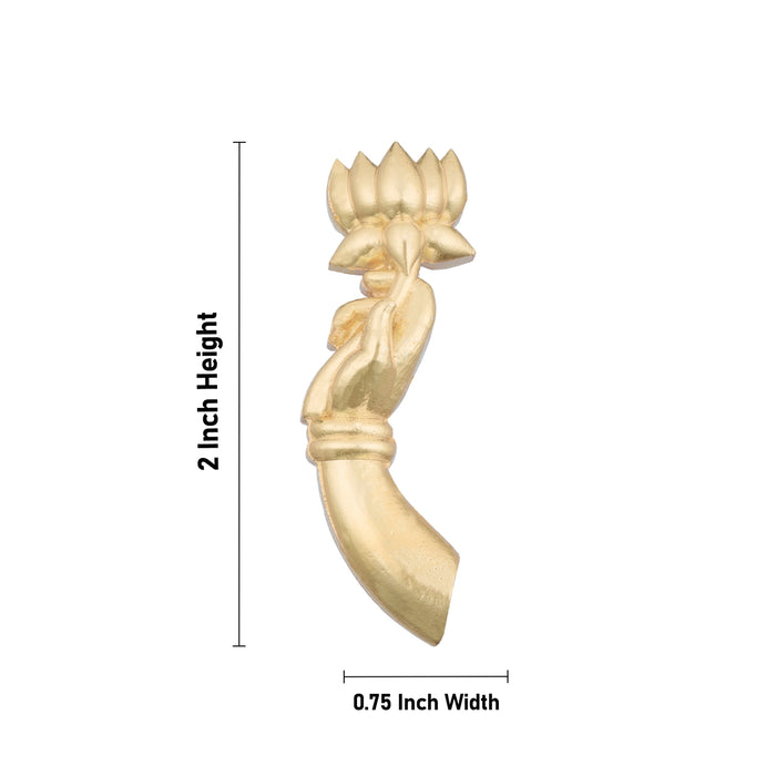 Giri - Goddess Lakshmi Hands | Deity Decor | Lotus Hand