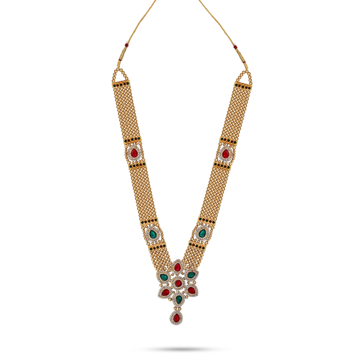 Giri - Golden Moti Mala | Moti Mala With Stone | God Ornamnet