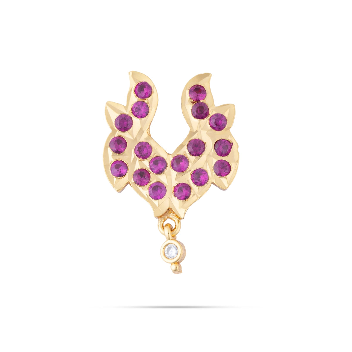 Giri - Bullakku | Stone Nose Pin | Goddess Jewellery