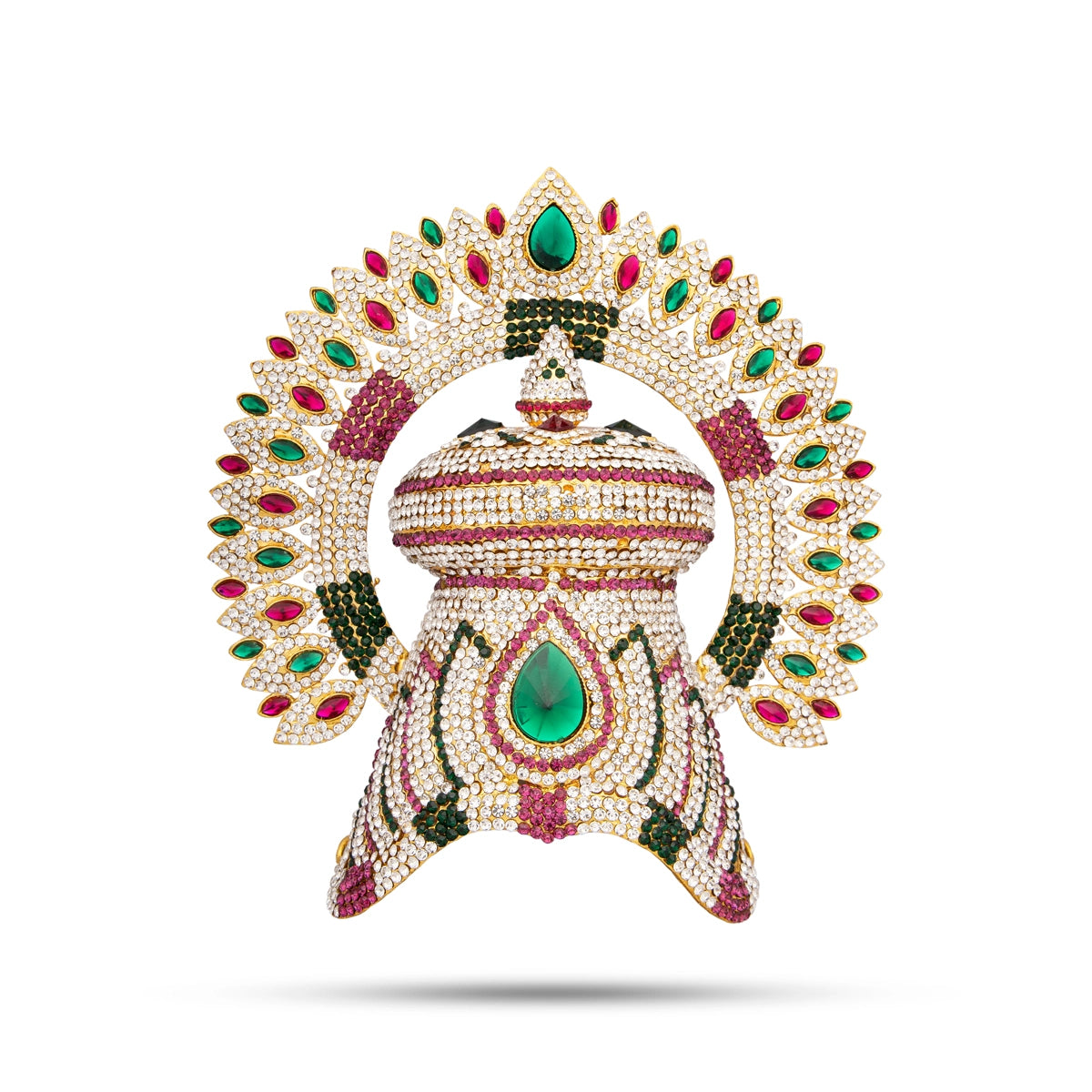 Giri - Half Crown With Arch | Stone Mukut | Half Crown