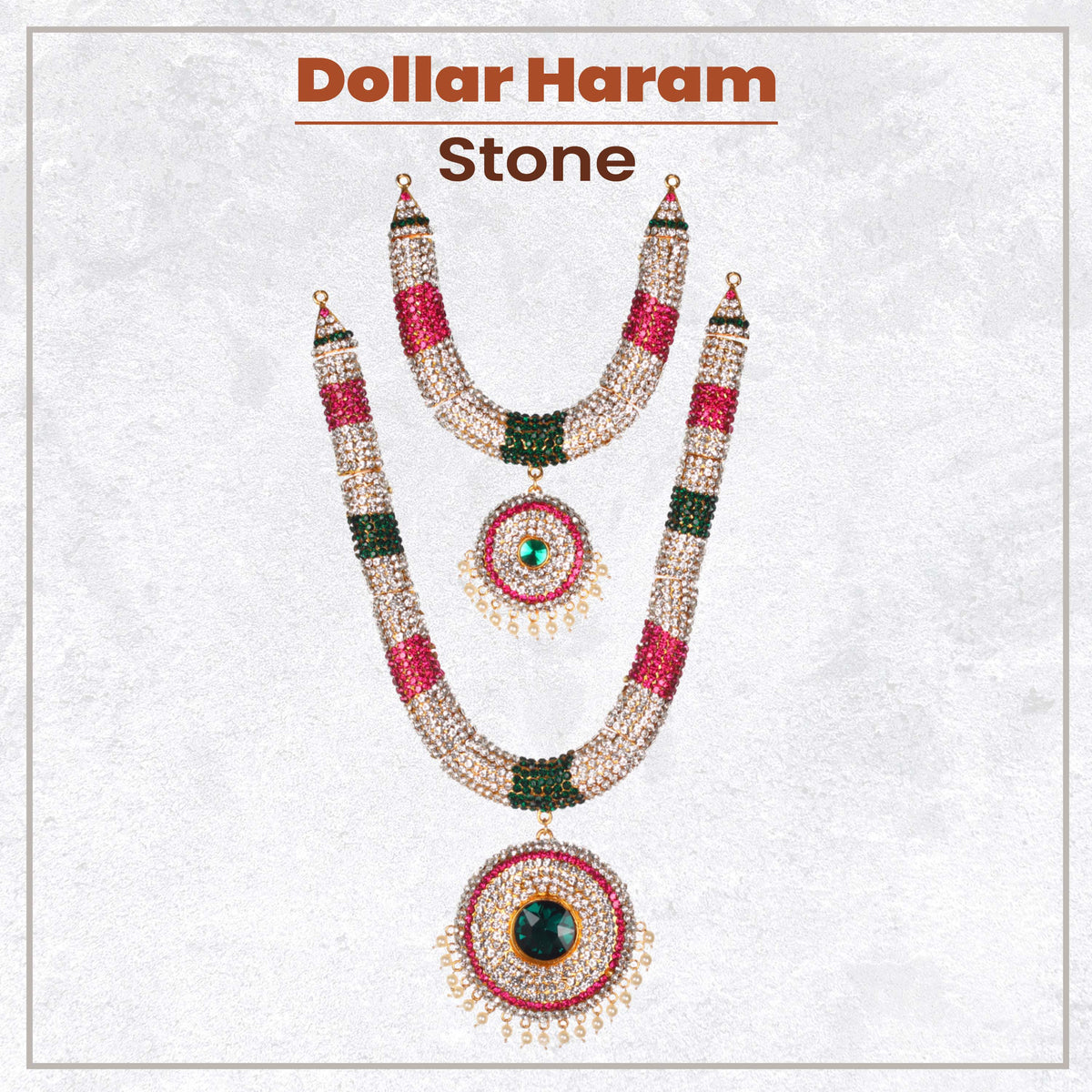 Giri - Stone Haram | God Jewellery | Long Necklace — Giri Trading ...