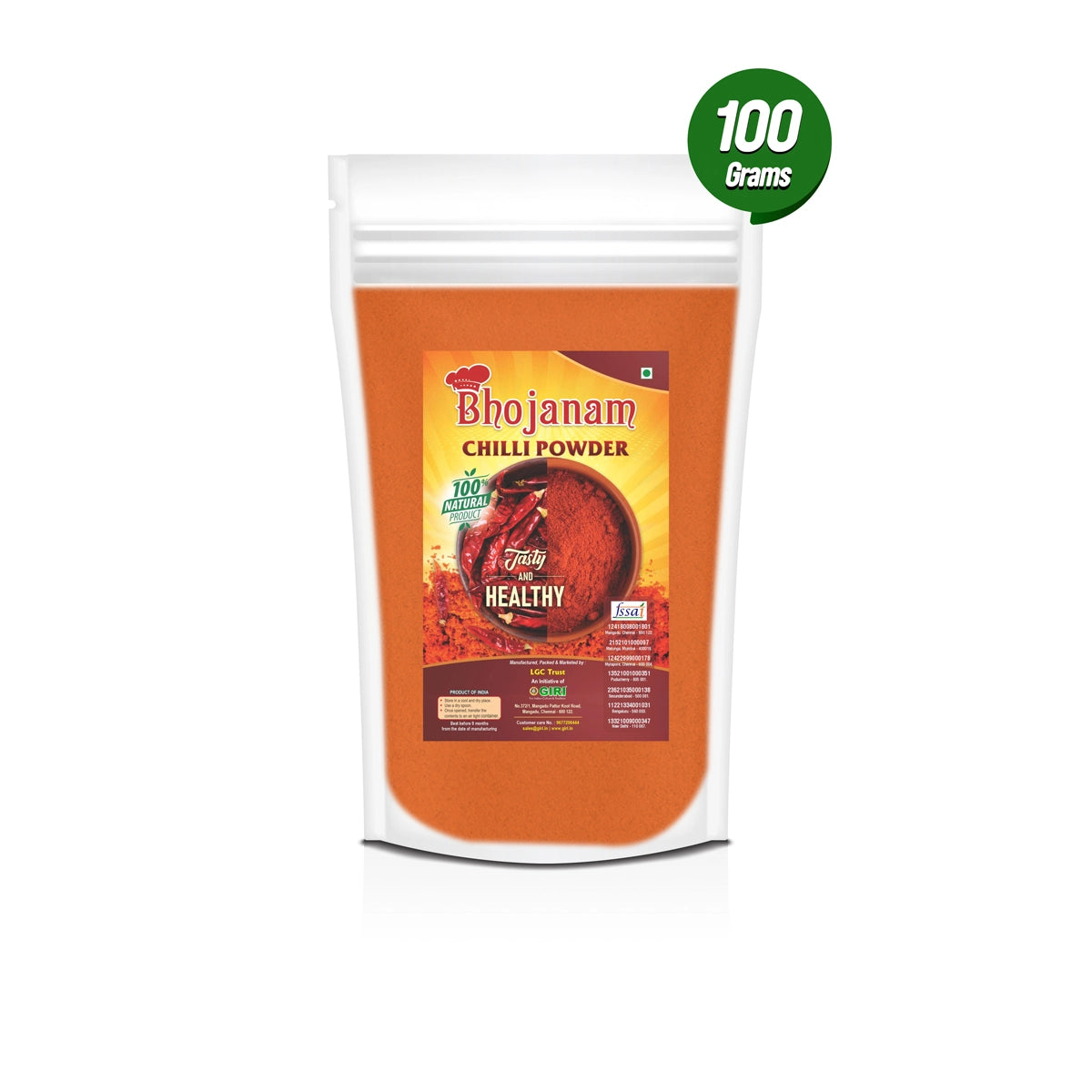 Giri - Chilli Powder | Red Chilli Powder | Pure Chili Powder