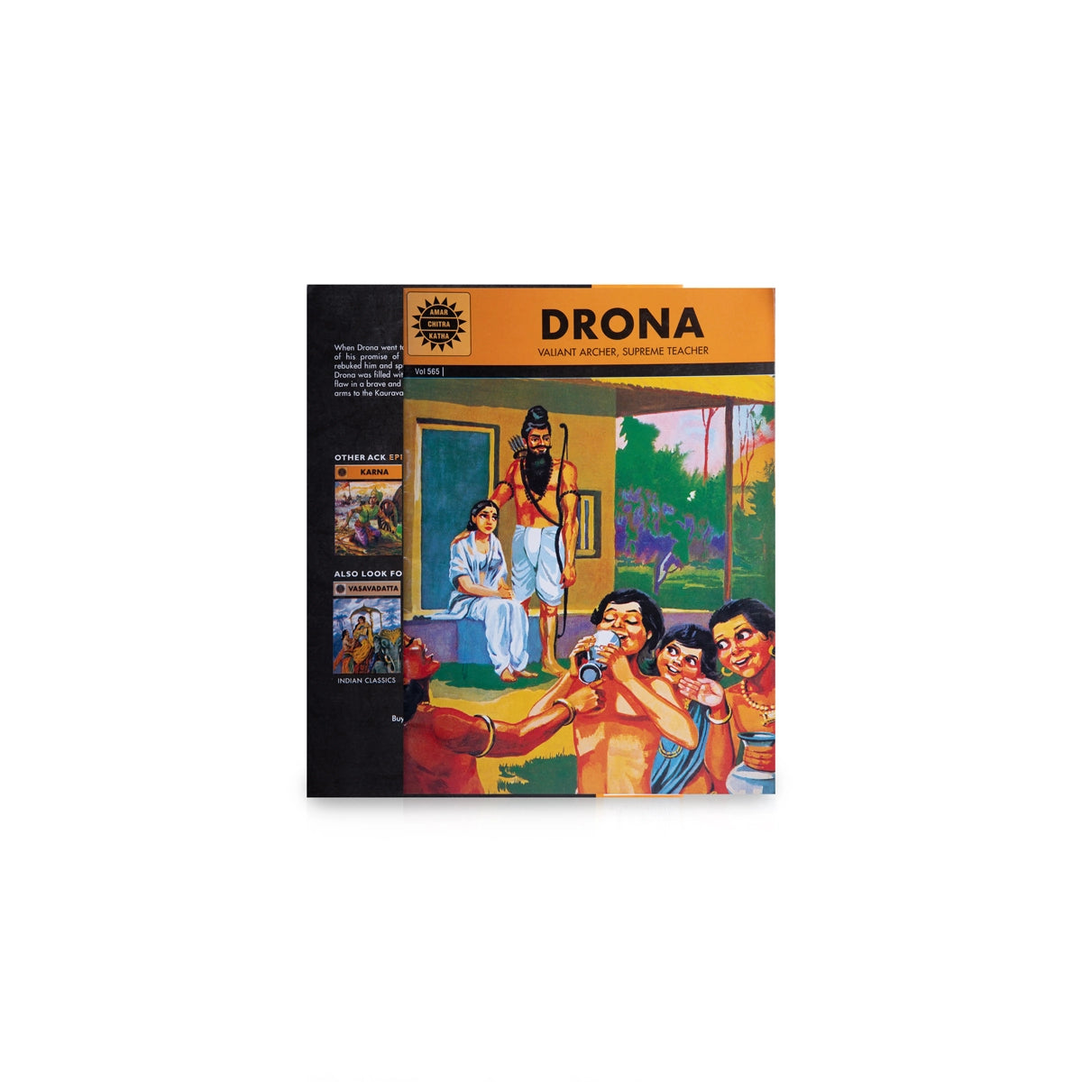 Drona - Valiant Archer, Supreme Teacher - English | Story Book/ Moral