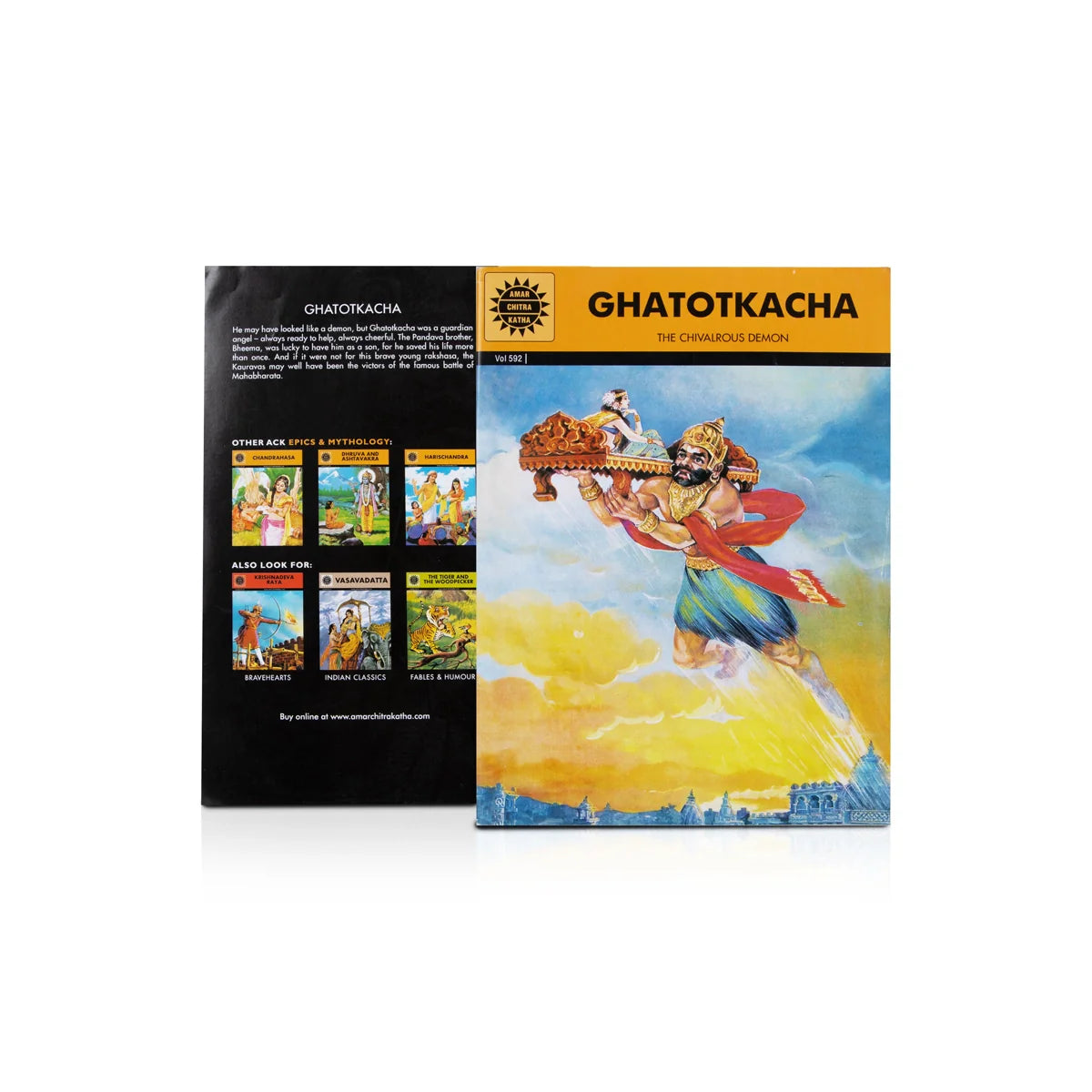 Ghatotkacha - The Chivalrous Demon - English | Story Book/ Childrens B