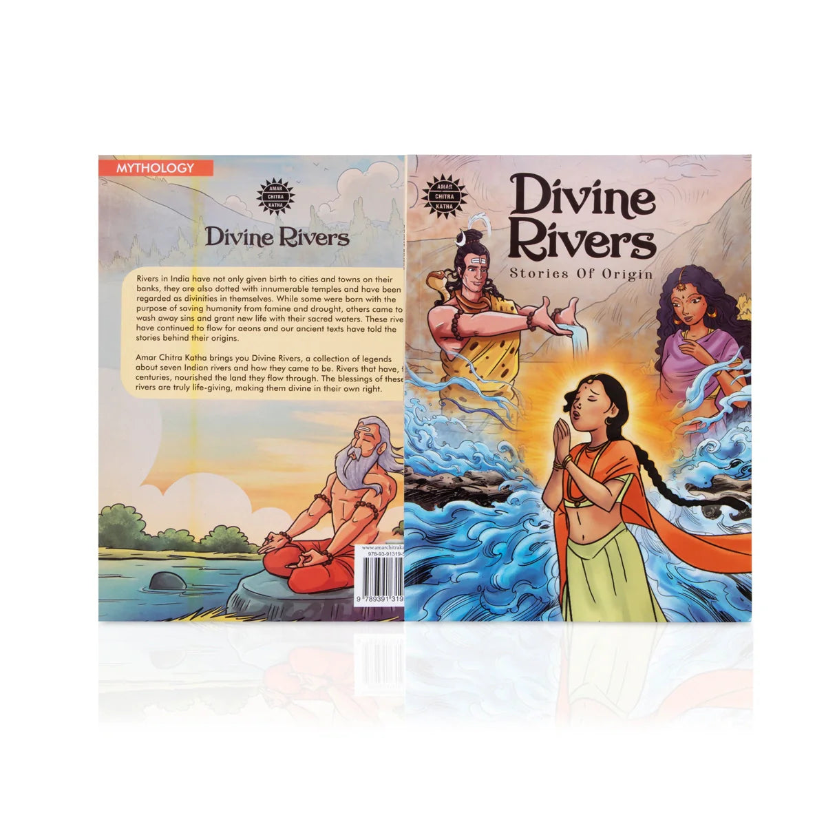 Divine Rivers - Stories Or Origin - English | Story Book/ Childrens Bo