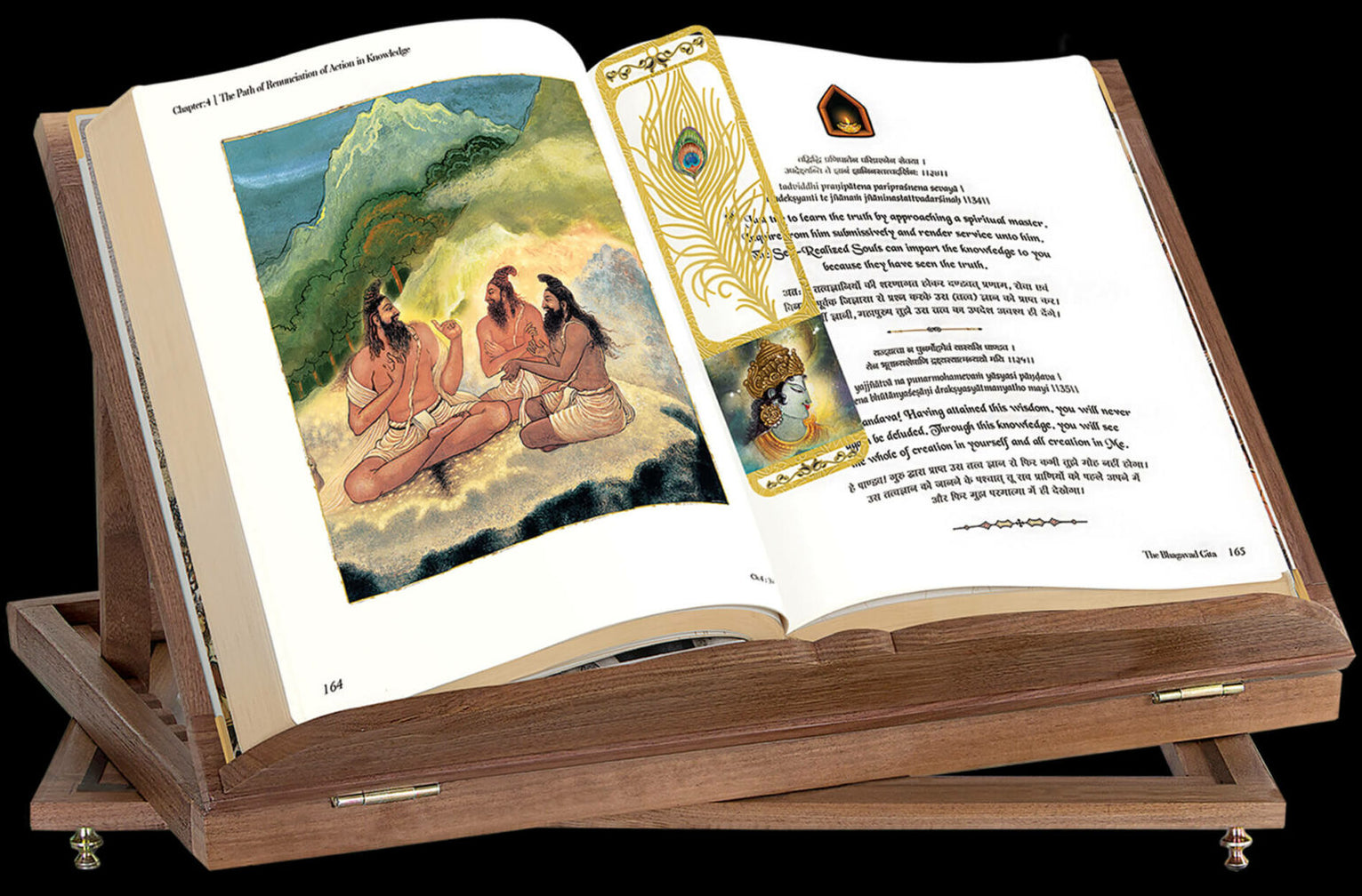 Giri - The Bhagavad Gita (Wooden Box Edition) | Hindu Spiritual Book