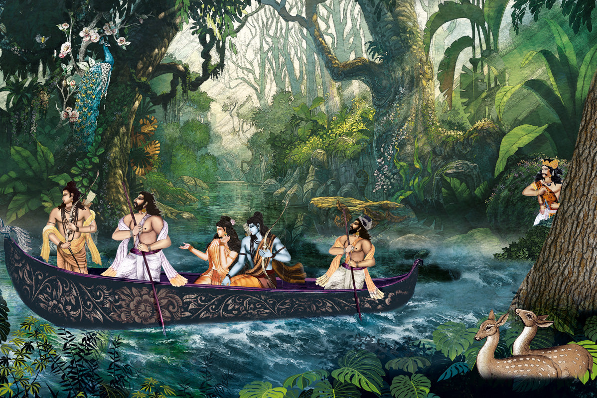 Giri - The Ramayana: 3 Volume Set | Aranya Kanda | Kiskindha Kanda | Sundara Kanda Book