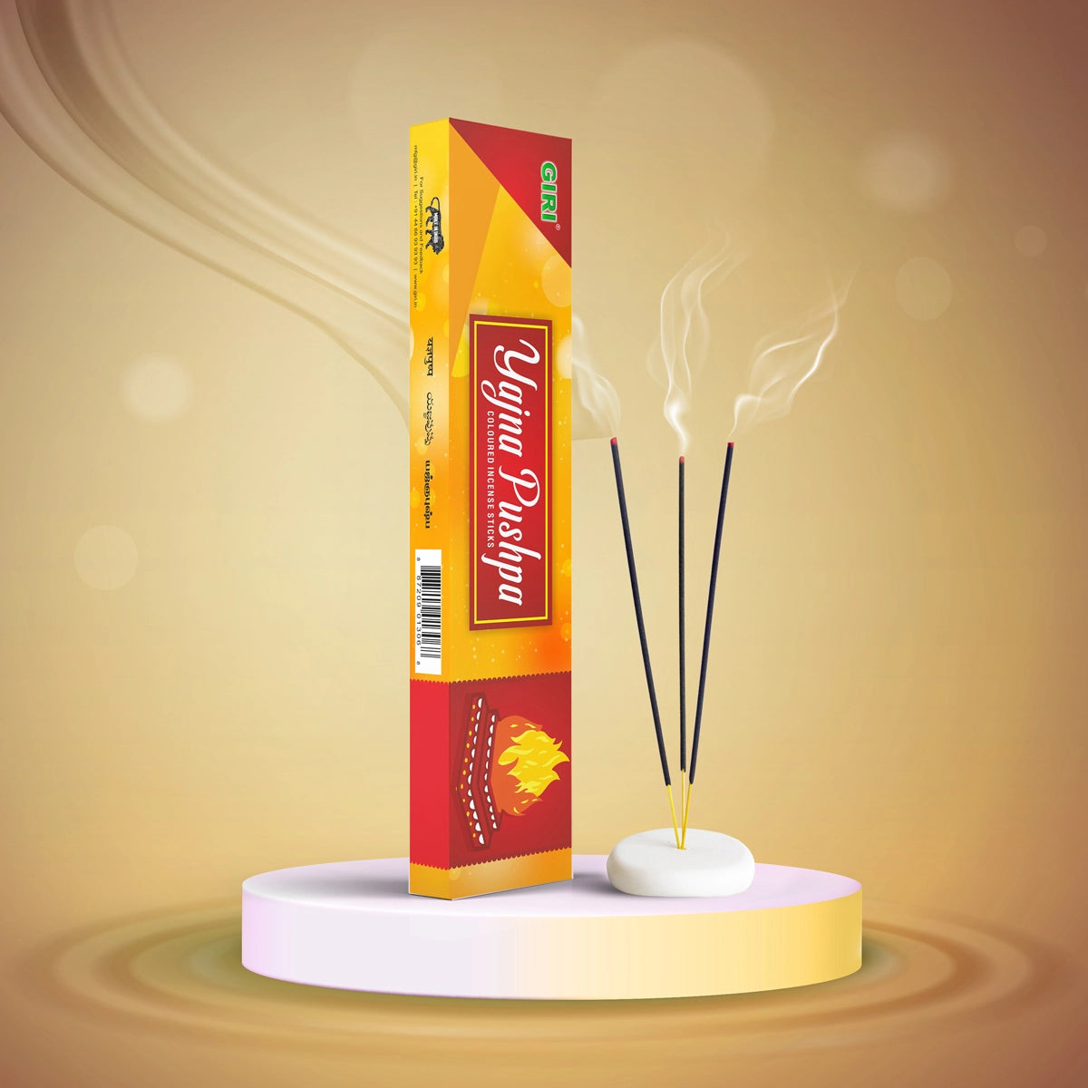 Giri - Yajna Pushpa Agarbathi 35 Sticks | Agarbatti | Incense Stick