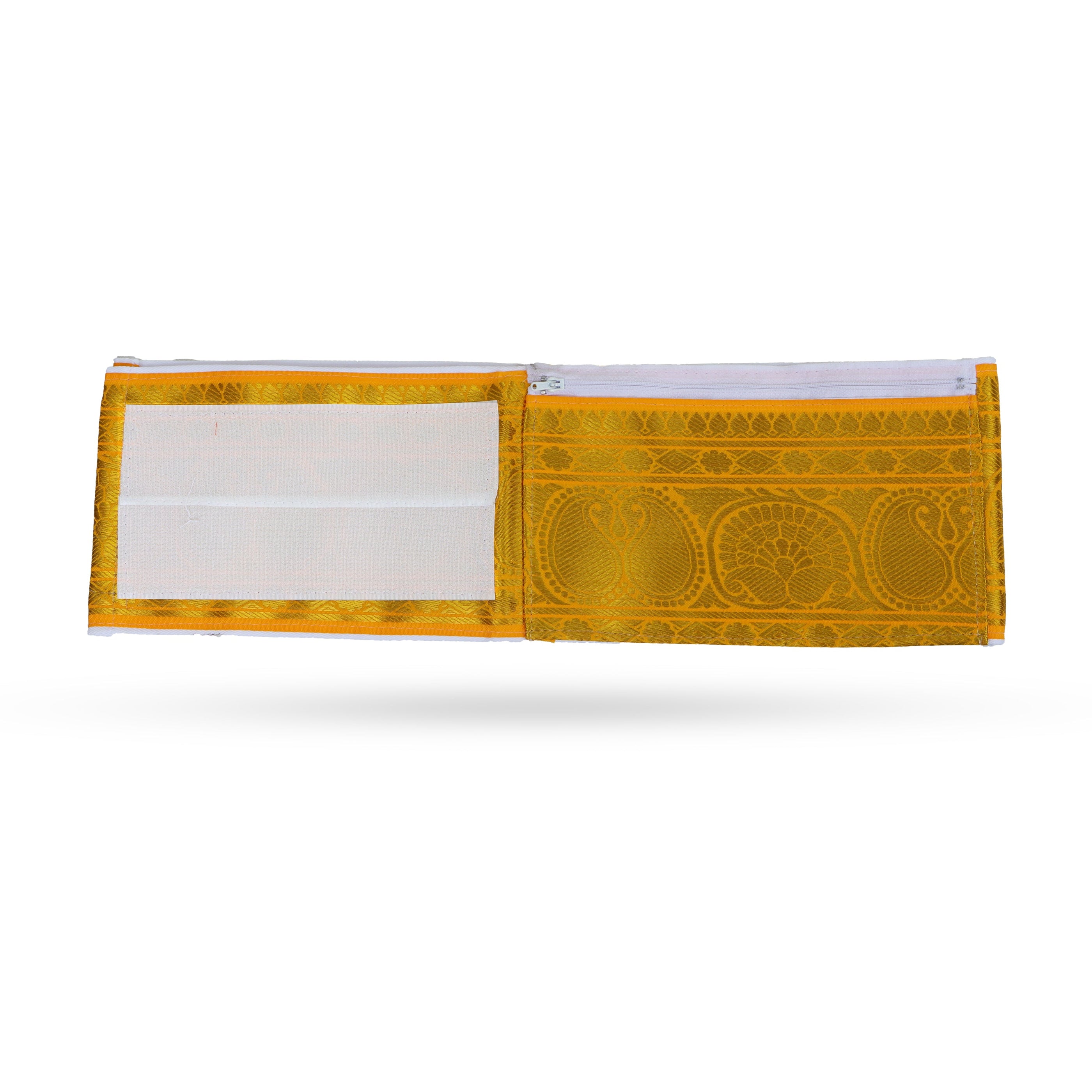 Dhoti Belt with Pouch - 1.50 Mtrs | Veshti Belt/ Velvet with Jari Bord