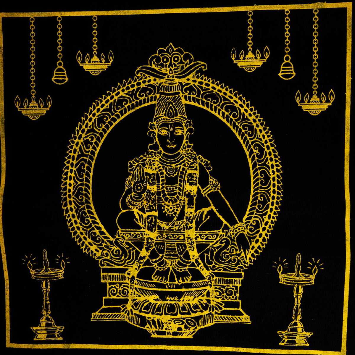 Ayyappa Bag | Irumudi Bag/ Mudra Bag/ Sabari Mala Pilgrimage Set/ Blac ...