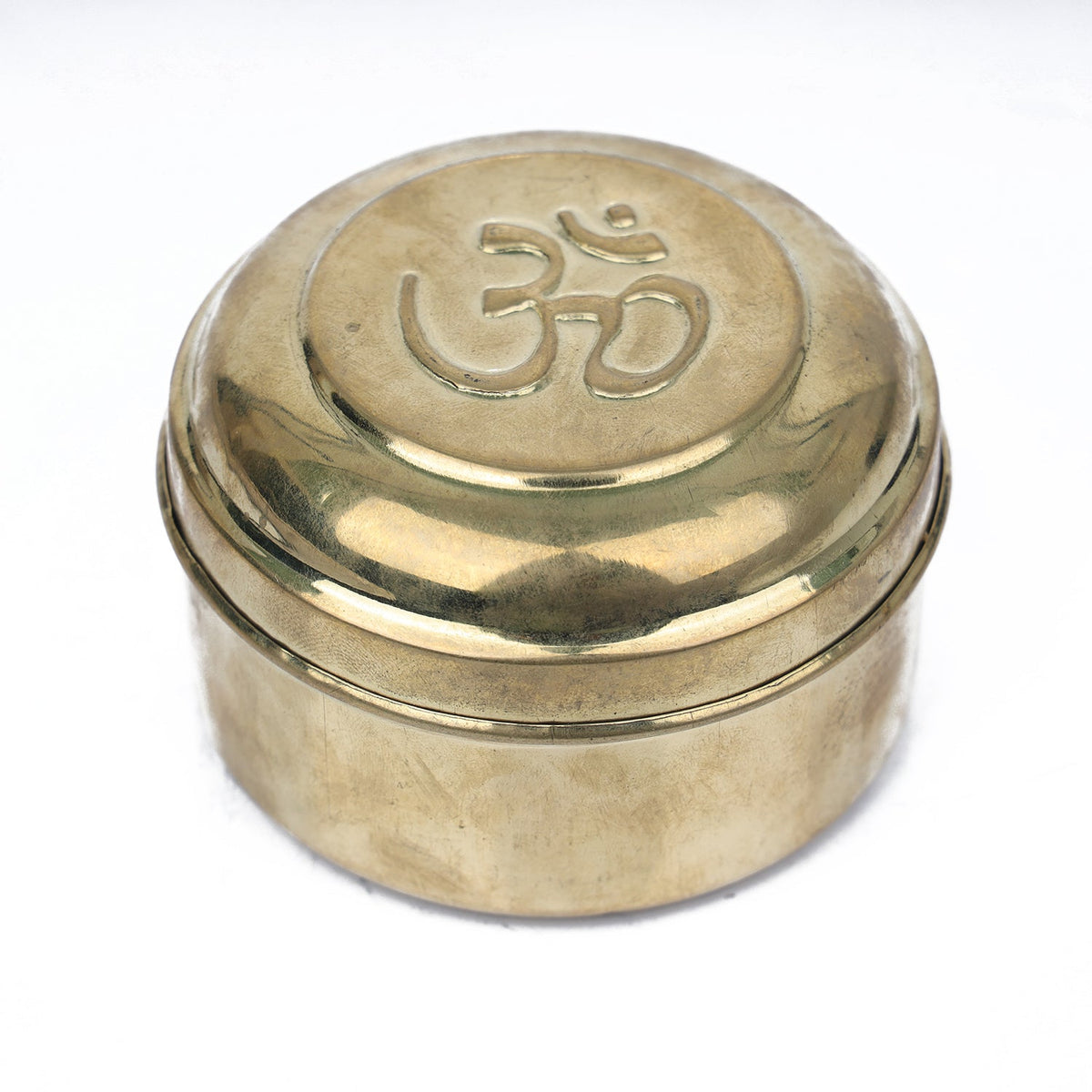 Giri - Small Brass Box | Brass Container With Lid | Brass Box For Pooja ...