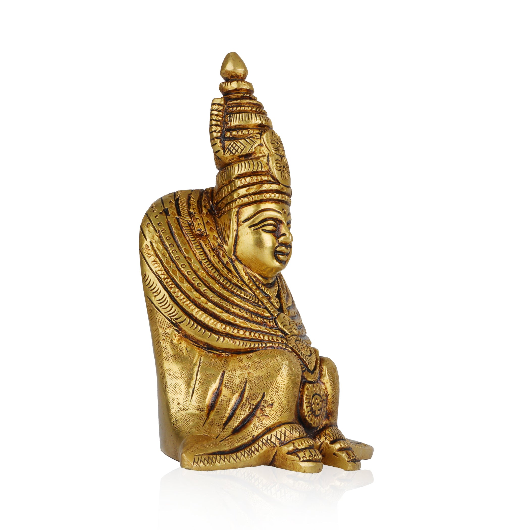 Giri - Tulja Bhavani Statue | Tulja Bhavani Brass Murti | Goddess Idol