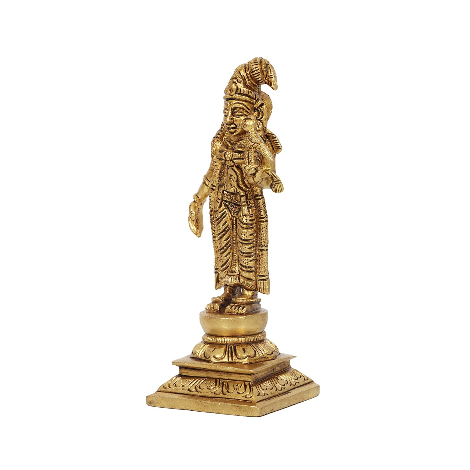 Giri - Andal Brass Statue | Andal Vigraham | Andal Idol — Giri Trading ...