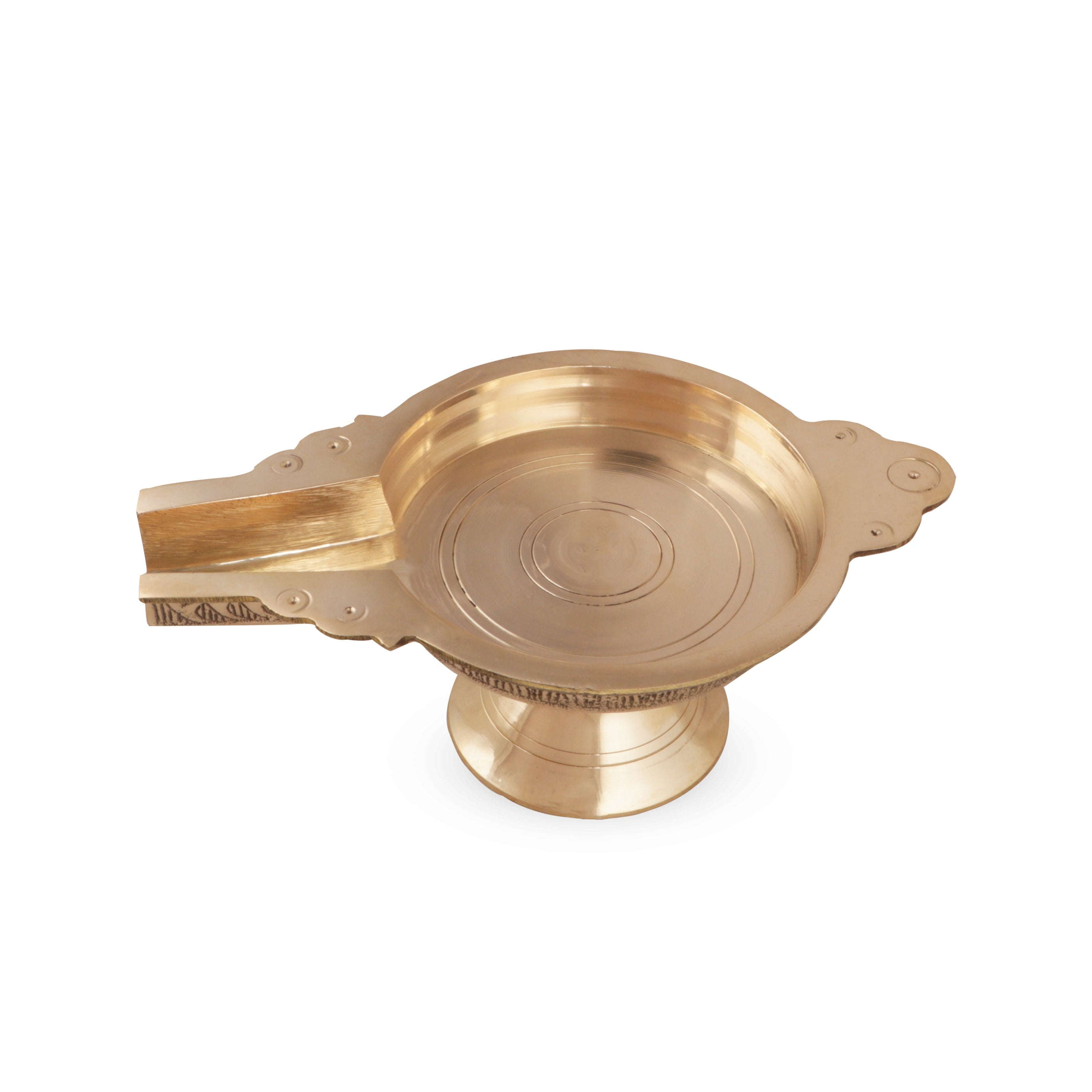 Abhisheka Plate - 4 x 10 Inches | Bronze Abhishekam Patra for Pooja ...