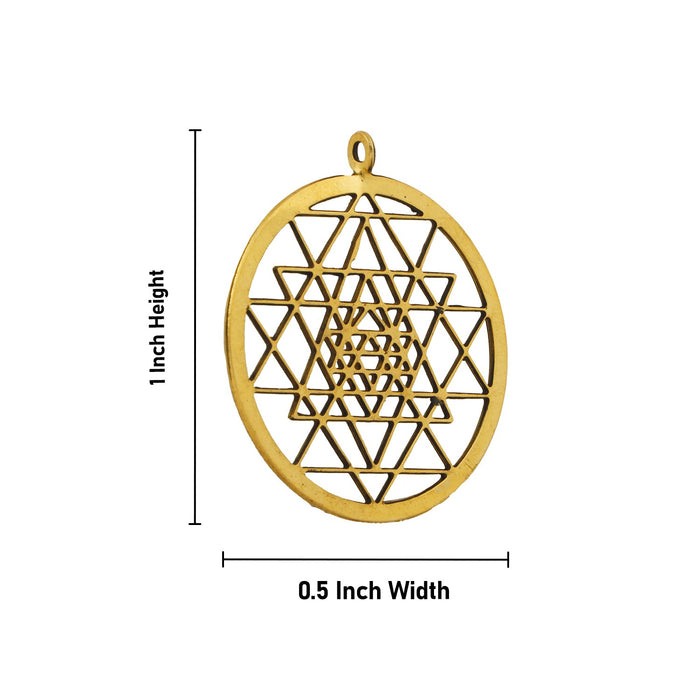 Giri - Shree Yantra Pendant | Sri Chakra Locket | Sri Yantra Locket ...