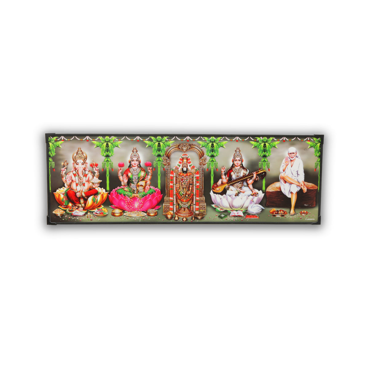 Giri - 5 God Photo Frames | 5 God Photo Frames For Pooja Room | 5 Gods ...