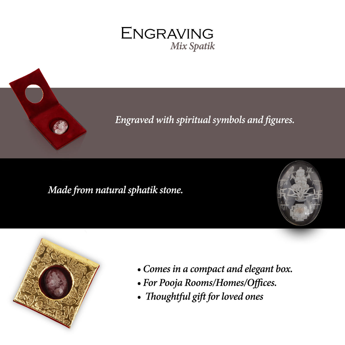 Giri - Spatik Stone | Precious Stone | Spatika Engraving Mix — Giri ...