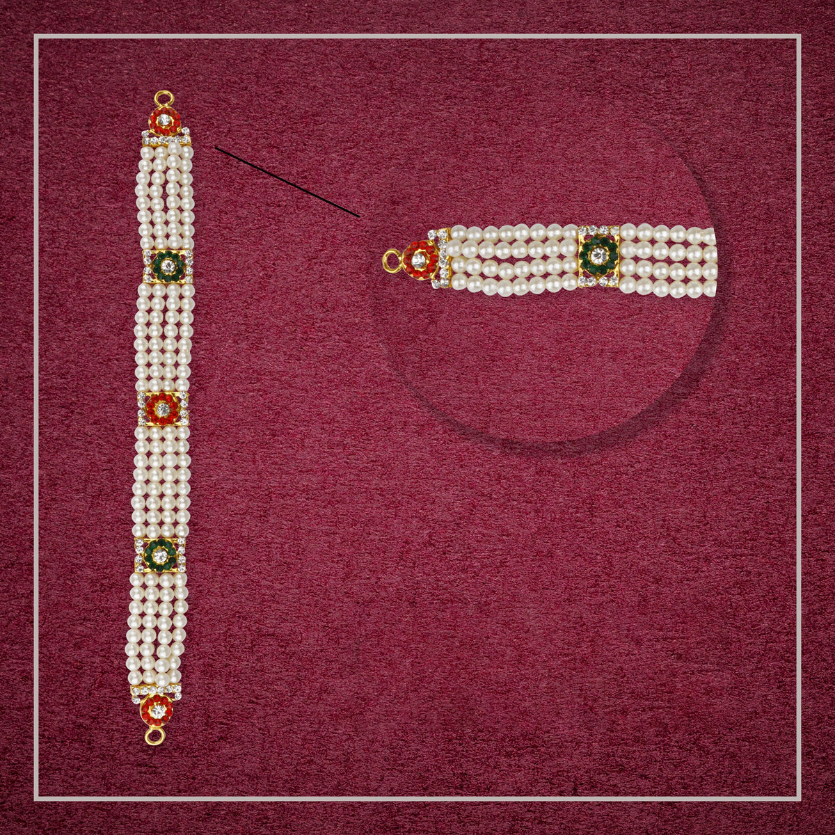 Giri - Pearl Hip Belt | Kamarband Chain | Ottiyanam — Giri Trading ...