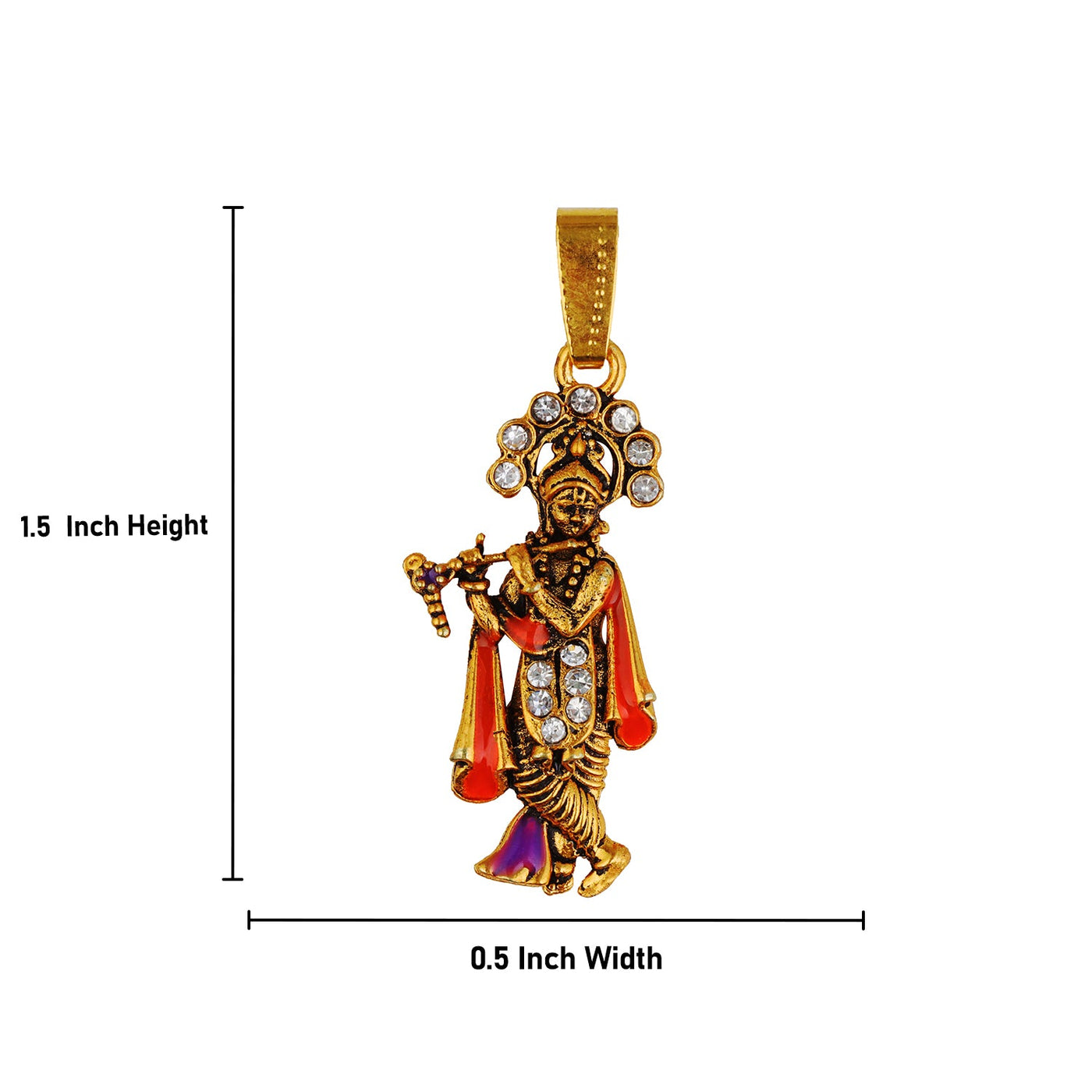 Giri - Lord Krishna Pendant | God Krishna Locket