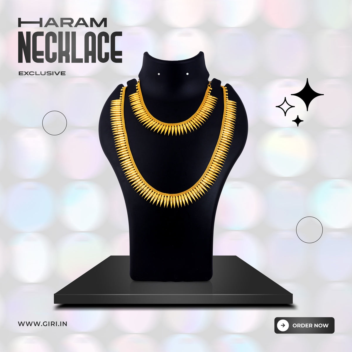 Giri - Haram Necklace | Goddess Jewellery | Deity Jewellery