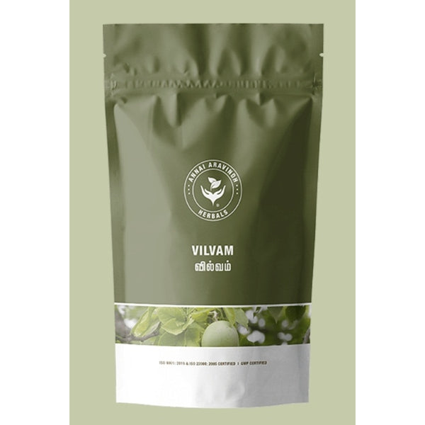 Vilvam Powder Zip Pouch - 50 Gms | Vilvam Podi/ Bael Leaf Powder/ Aegl
