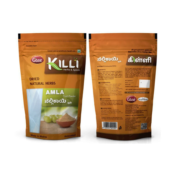 Killi Amla Fruit Powder - 50 Gms | Amla Powder/ Nellikai Powder/ Goose