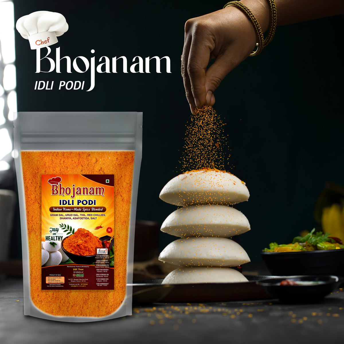 Giri - Idli Milagai Podi | Idli Podi | Idli Powder — Giri Trading ...