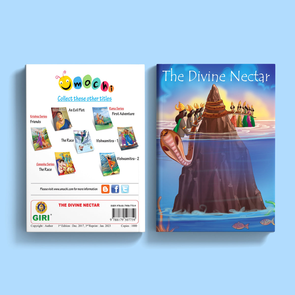 Giri - The Divine Nectar Book | Story of Lord Vishnu Kurma Avatar Book